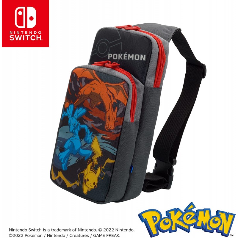 Bolsa Nintendo Switch - Pokémon Adventure Pack (Charizard, Lucario ...