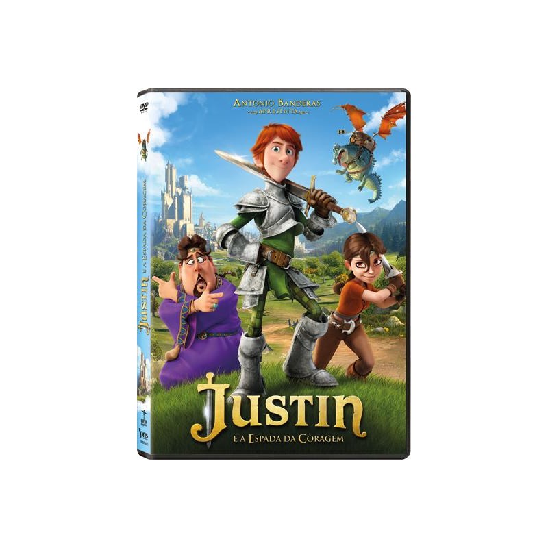 Filme DVD - Justin e a Espada da Coragem
