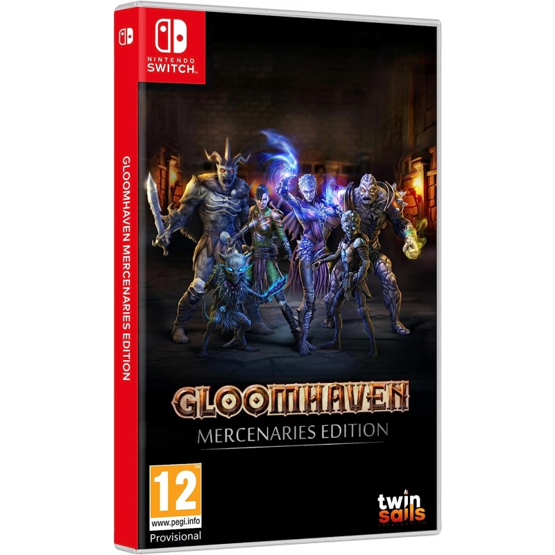 Gloomhaven - Mercenaries Edition | Jogo Nintendo Switch | PressStart.pt