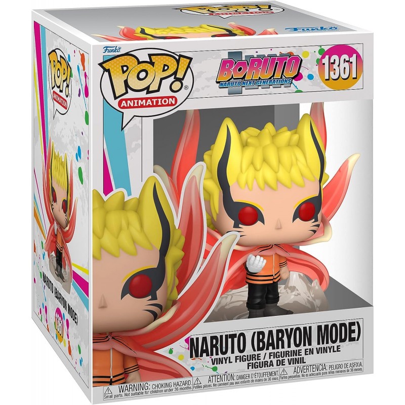 Figura Pop! Animation: Boruto Naruto Next Generations - Naruto (Baryon ...
