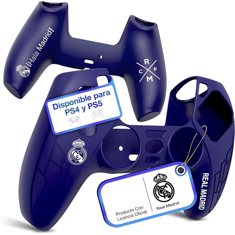PS5 Dualsense Silicon Pad Cover - Real Madrid (Blue)